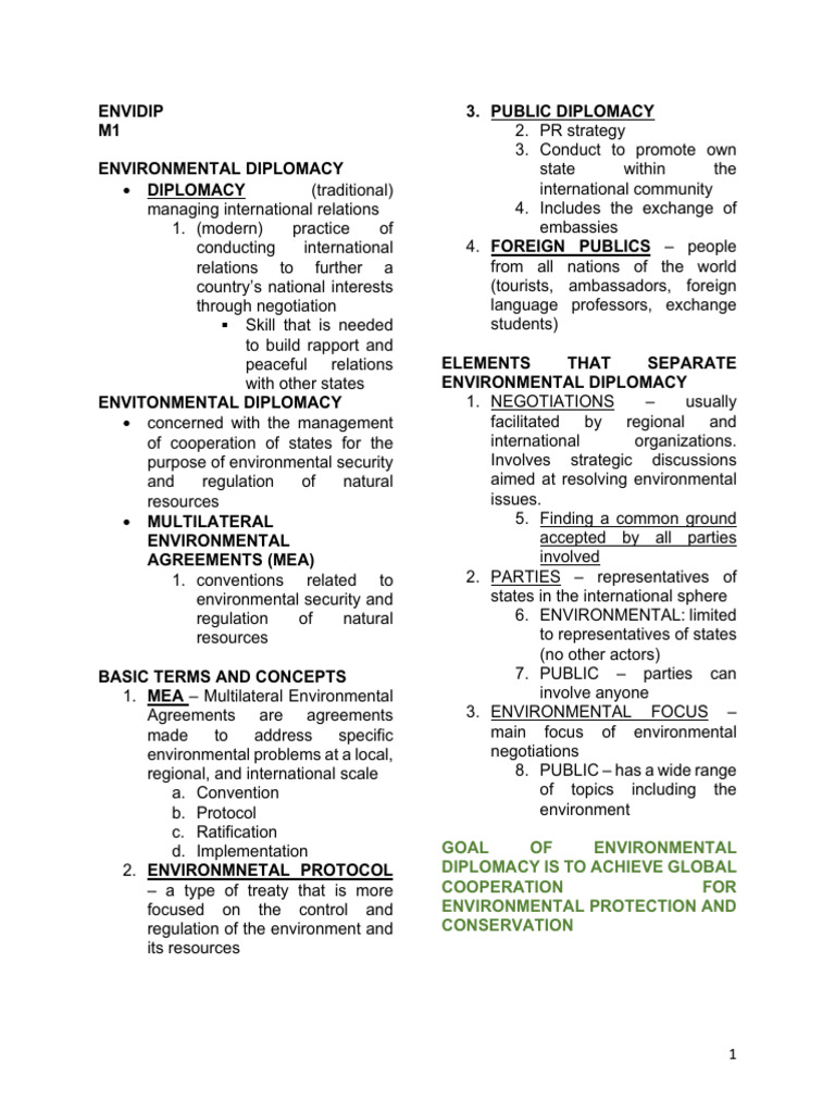 Environmental Diplomacy | PDF | Pollution | Water Pollution