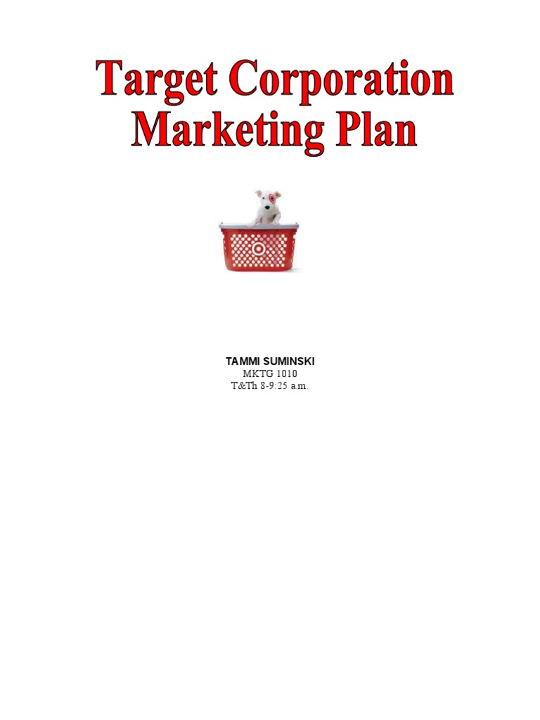 Target Marketing Plan | PDF | Target Corporation | Retail