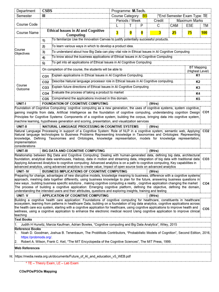 PE3 - Ethical Issues in AI and Cognitive Computing | Download Free PDF | Artificial Intelligence ...