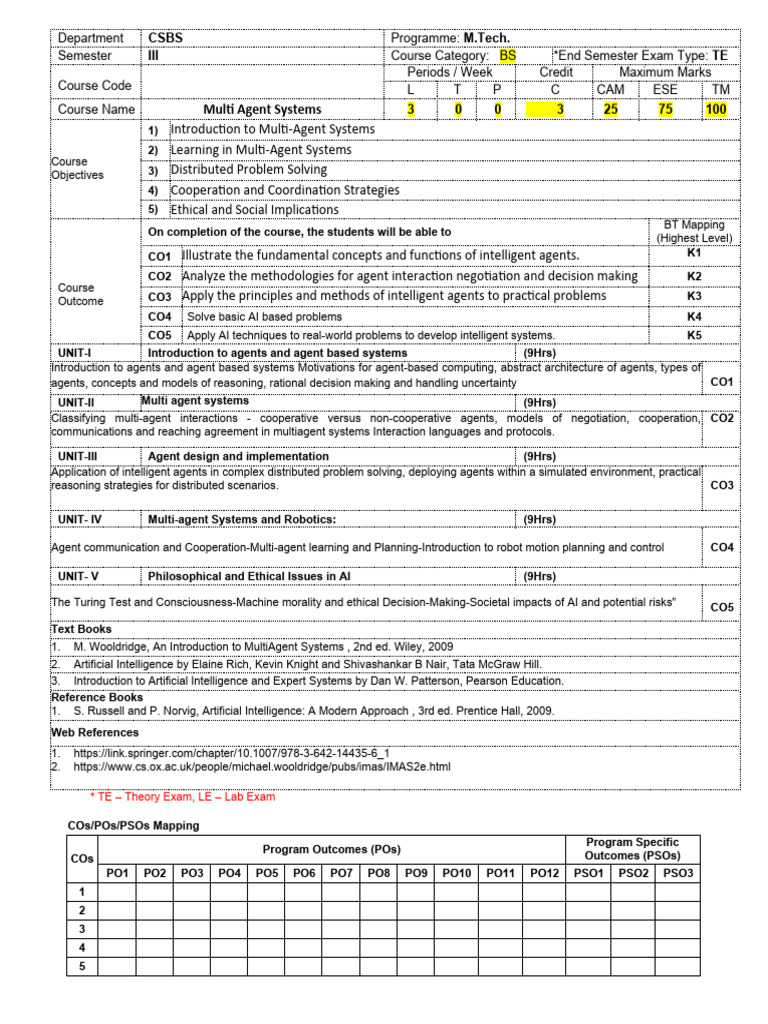 Multi Agent Systems | Download Free PDF | Agent Based Model | Artificial Intelligence