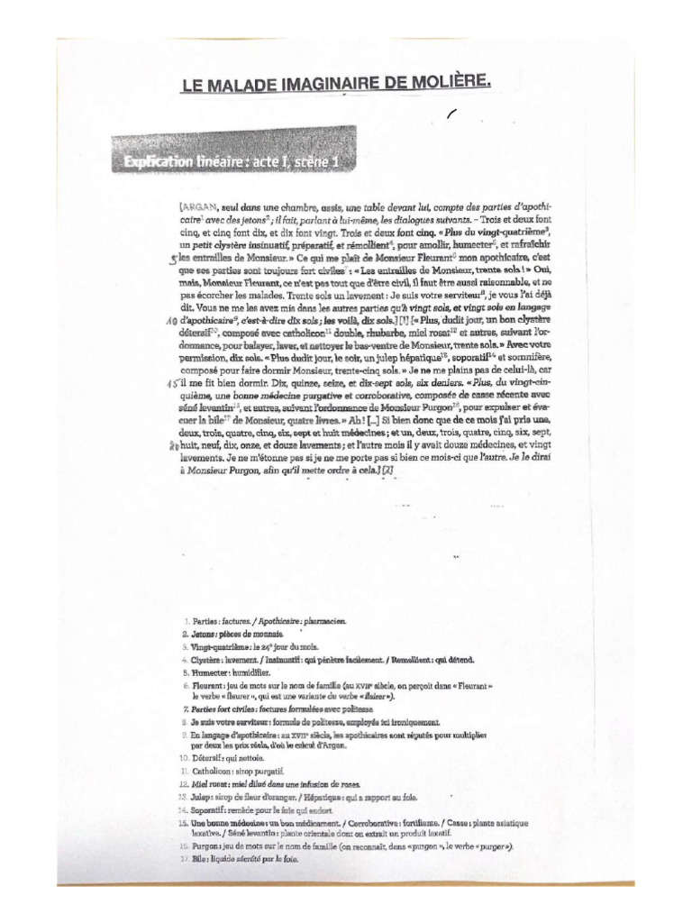 LE MALADE IMAGINAIRE DE MOLIÈRE. - Compressed (1) 2 | PDF