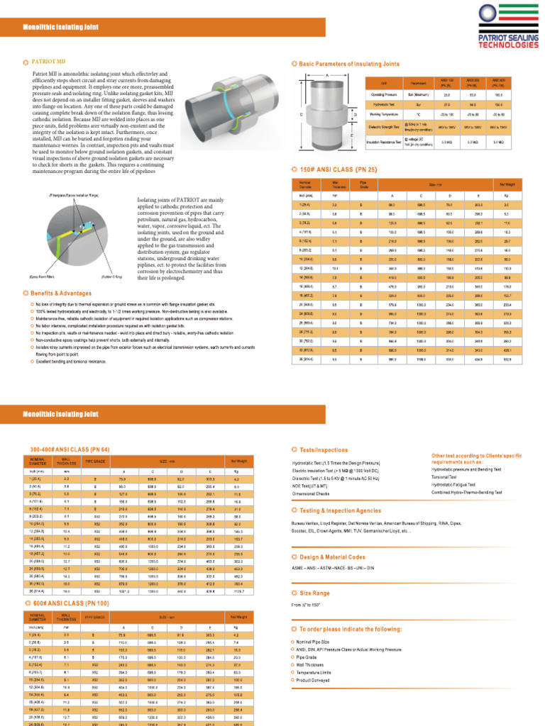 Catalogue of Insulating Systems | PDF | Science & Mathematics