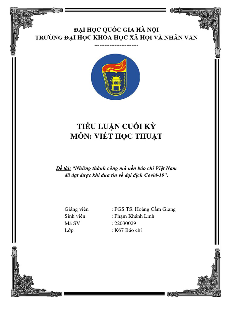 PH M Khánh Linh - 22030029 | PDF