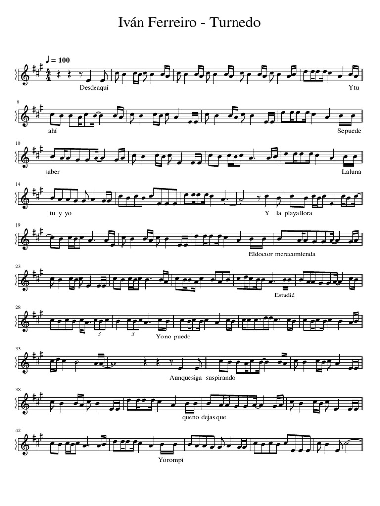 Ivan Ferreiro - Turnedo Facil | PDF