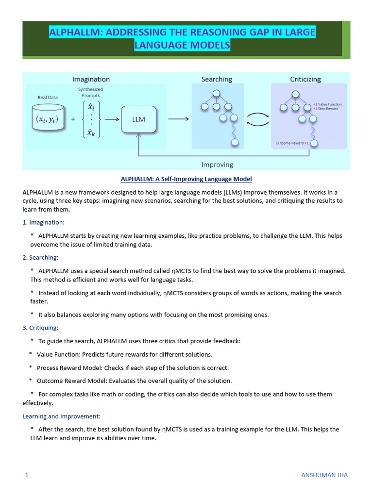 AlphaLLM 1713652353 | PDF | Applied Mathematics | Cognitive Science