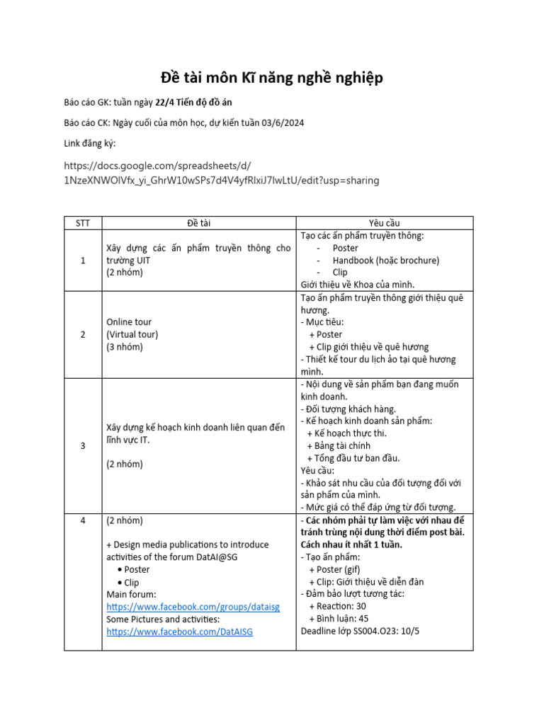 Do An 2024 - HK2 2023-2024 | PDF