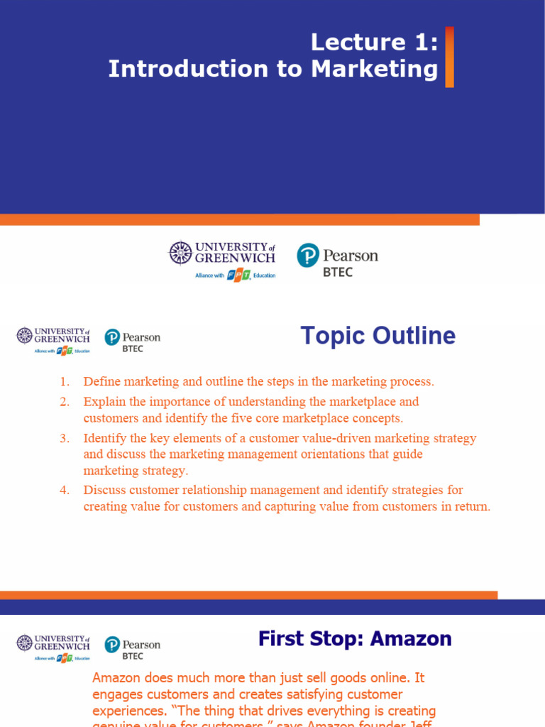 Unit 2 - Lecture 1 | PDF | Marketing | Customer Unit 2 - Lecture 1 | PDF | Marketing | Customer