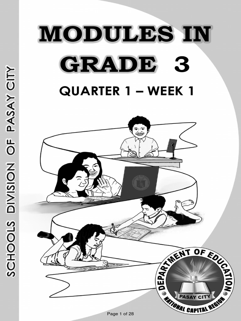 1 Pasay-Grade 3-Filipino Q1-W1 | PDF