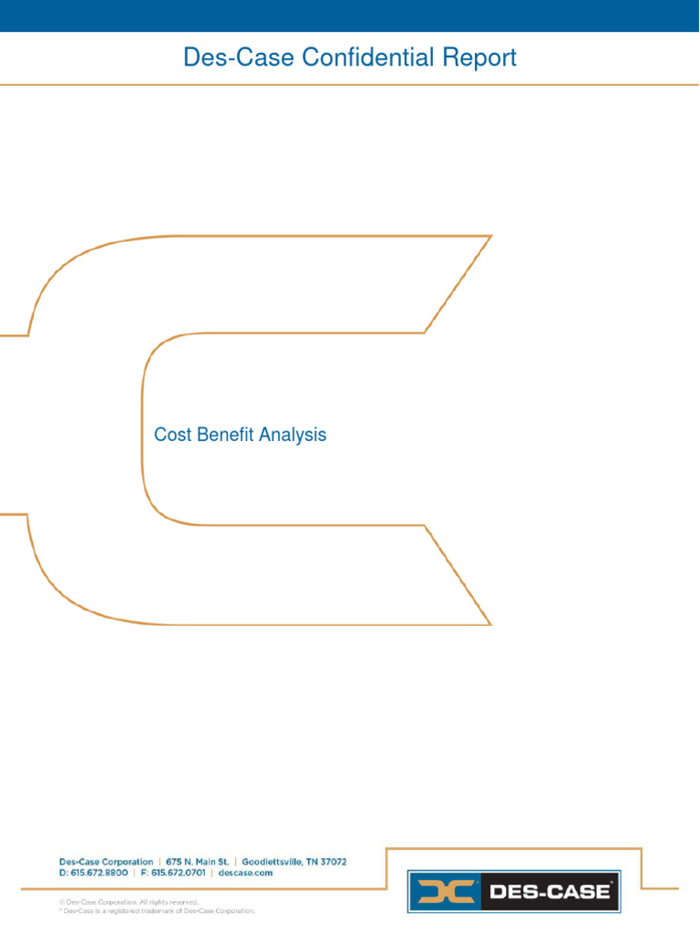 Example CBA | PDF | Internal Rate Of Return | Investing