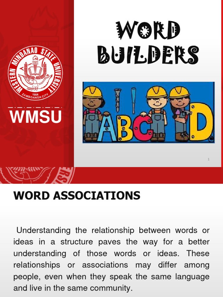 Word Builders Val Ed | PDF | Word | Linguistics