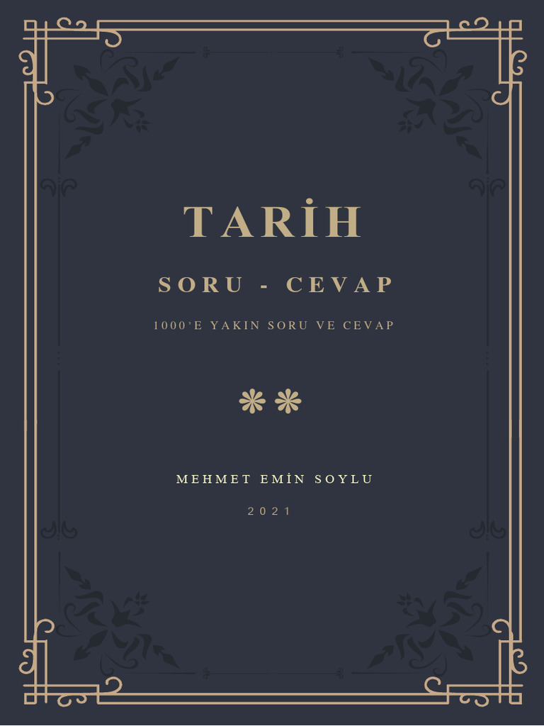 Tarih 1000 Soru 1000 Cevap | PDF