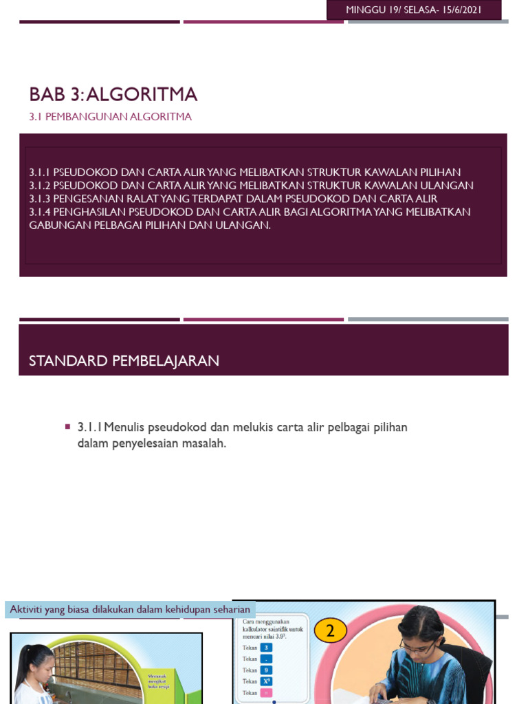 3.1 Pembangunan Algoritma | PDF