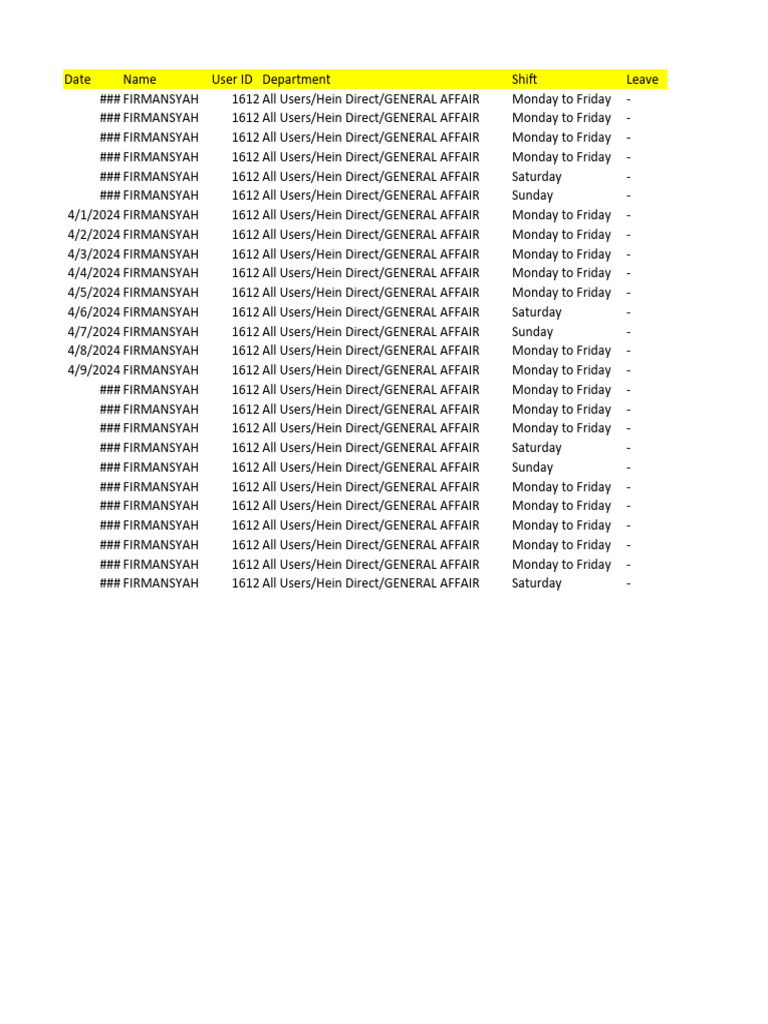 Firman Report GA | PDF