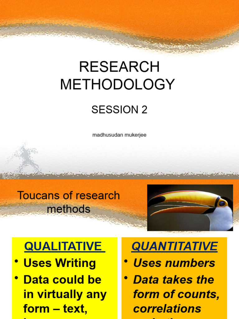RESEARCH METHODOLOGY session 2 | PDF | Qualitative Research | Ethnography