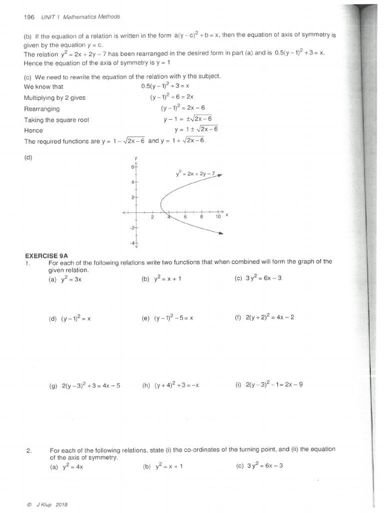 Relations Worksheet | PDF