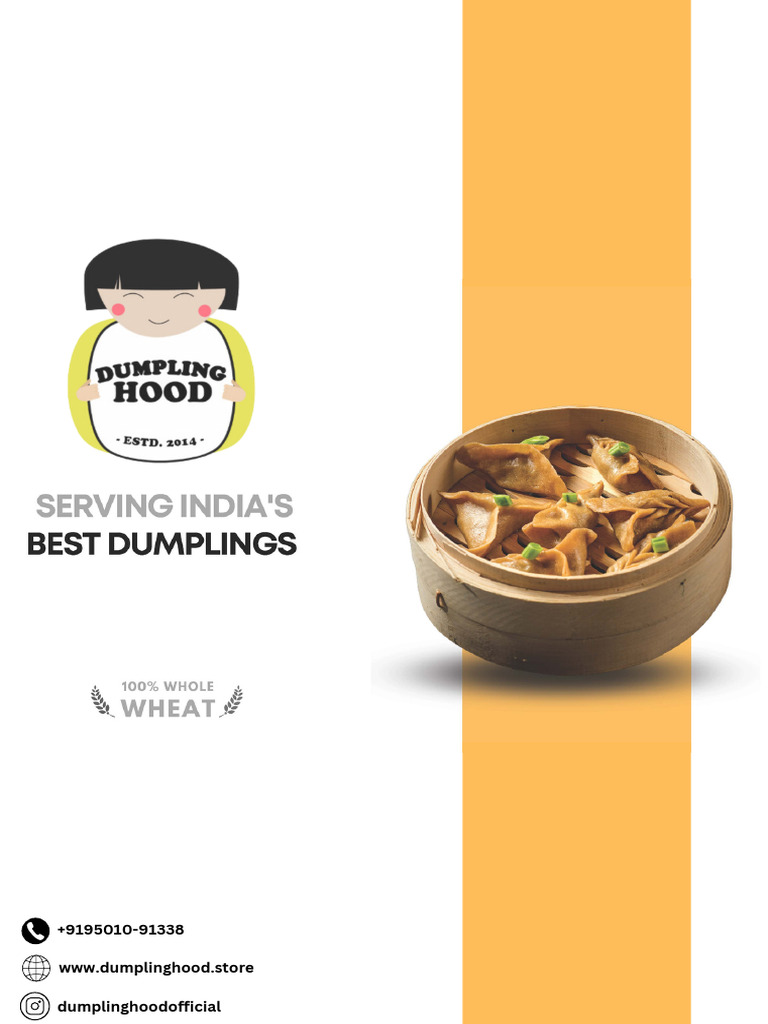 Dumpling Hood Franchisee Brochure | PDF | Franchising | Royalty Payment