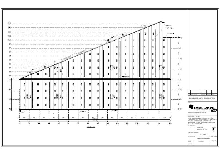 CD-A-03 Roof Plan | PDF