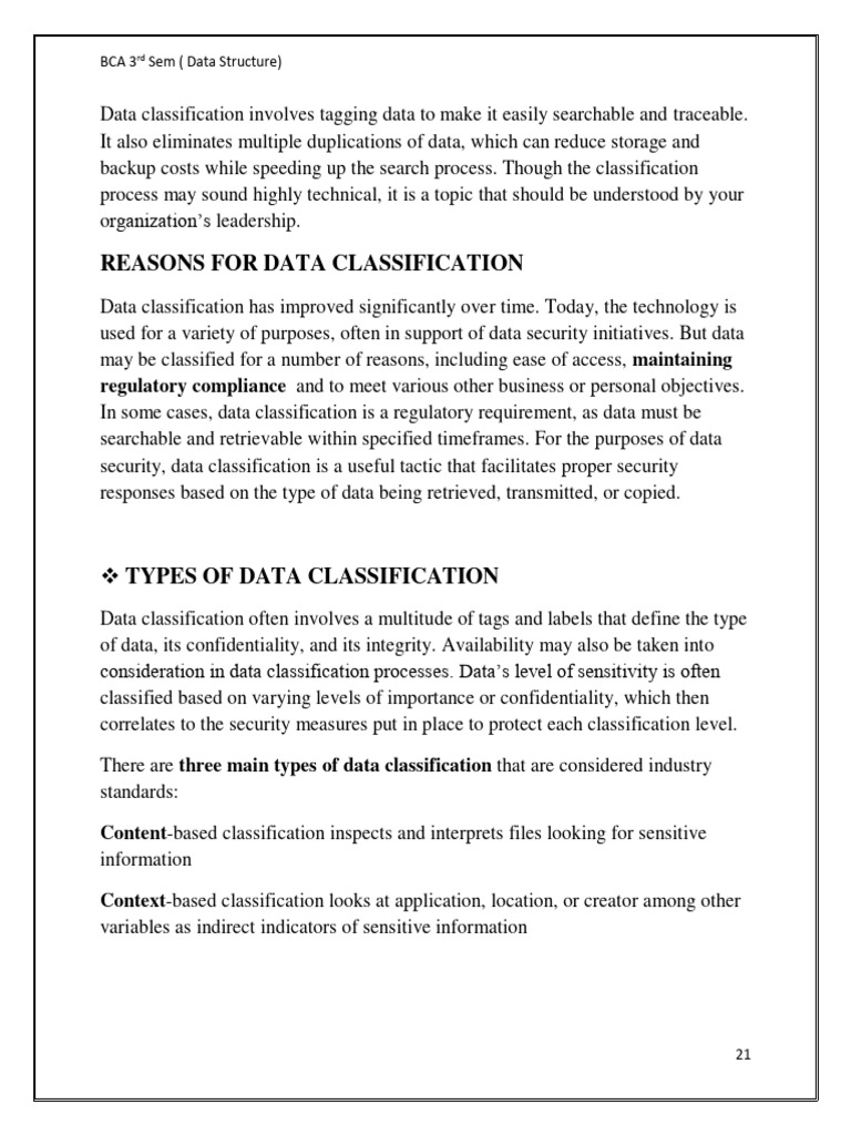 Data Structure Concepts and Classifications | PDF | Queue (Abstract ...