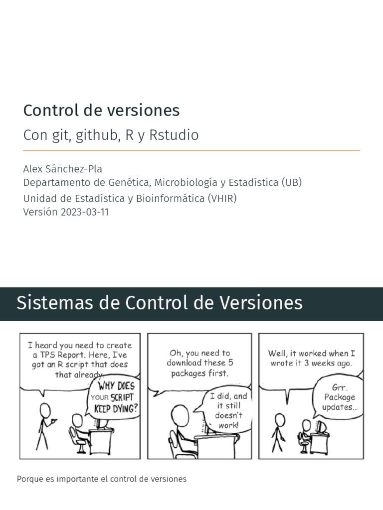Guía de Git y GitHub para Bioinformática | PDF | Control de versiones | Informática