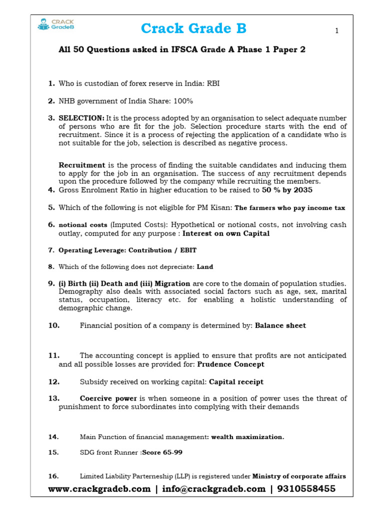 Multiple Question and Answer | PDF | Banks | Economies