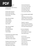 Lirik Lagu Sungai SukacitaMu | PDF