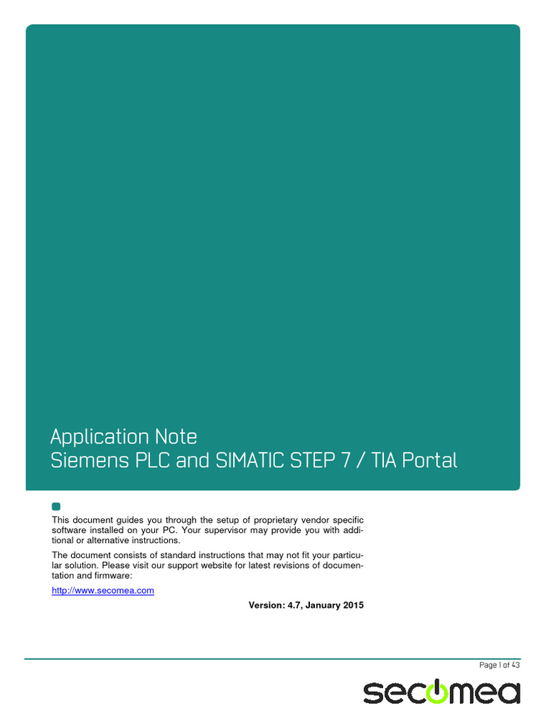 DP Lm-0079-Siemens-plc and Simatic Step7 or Tia Portal - Ethernet Usb ...