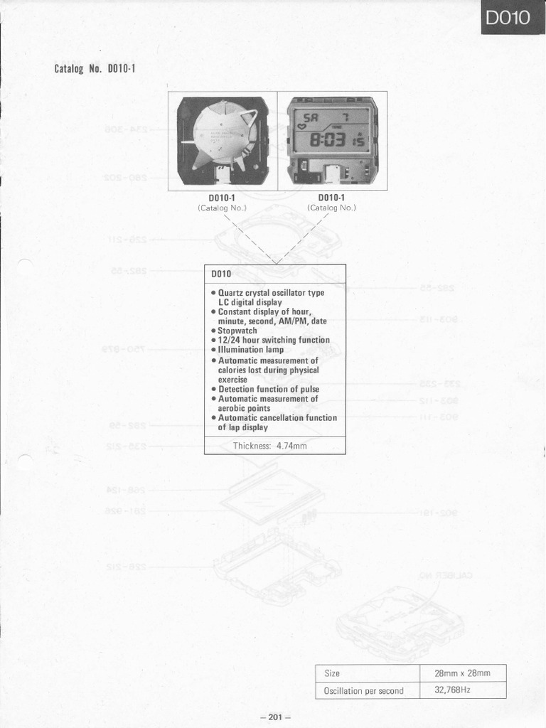 2603 - Citizen D010 | PDF | Electronics | Electrical Engineering