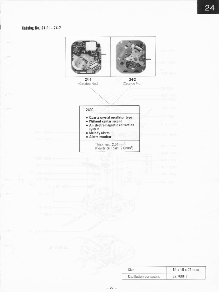 2626_Citizen 2400 | Download Free PDF | Equipment | Electrical Equipment