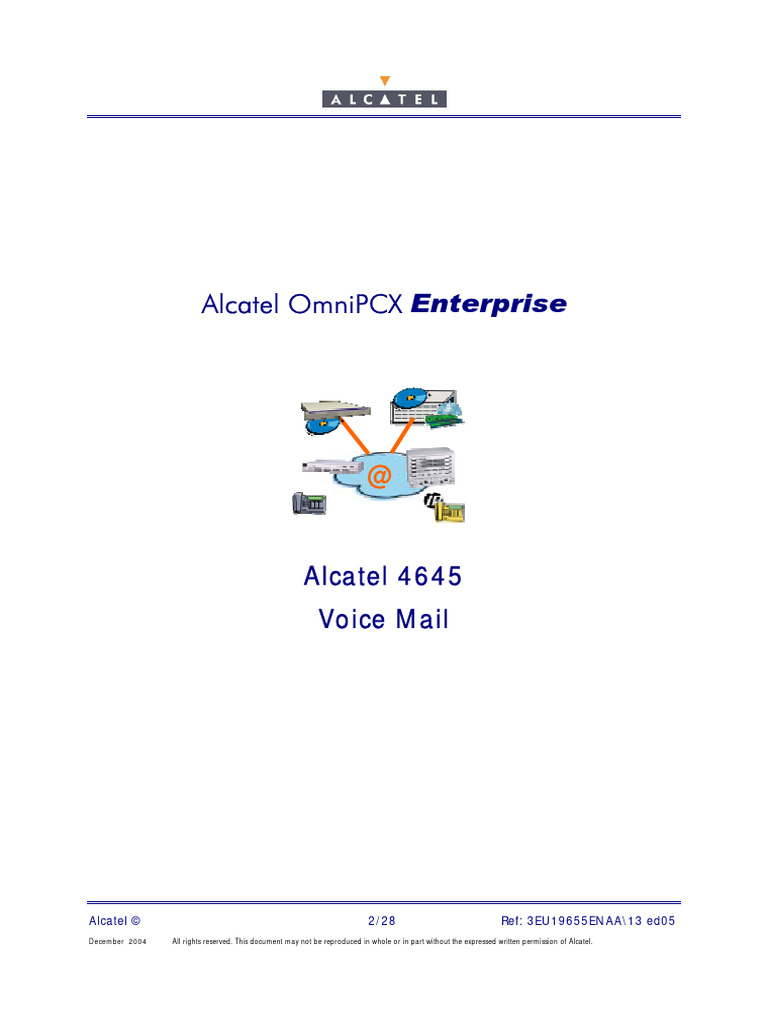 14. Alcatel 4645 VoiceMail | Download Free PDF | Voicemail | Computer Network