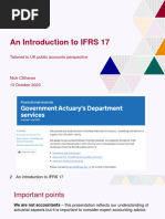 CSM Adjustments for IFRS 17 Compliance | PDF | Risk | Time Value Of Money