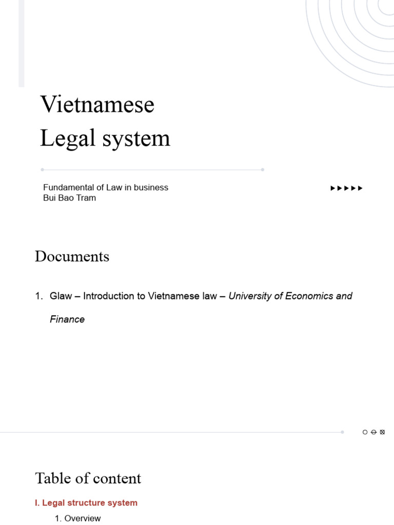 Overview of Vietnam's Legal System | PDF | Sources Of Law | Vietnam