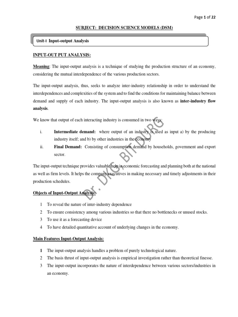DSM _ Theory | Download Free PDF | Input–Output Model | Markov Chain DSM _ Theory | Download Free PDF | Input–Output Model | Markov Chain
