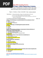 Gujarat BOE-2023 Papers | PDF | Boiler | Water