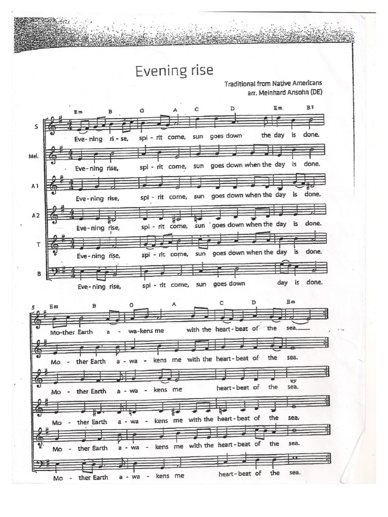 Evening Rise | PDF