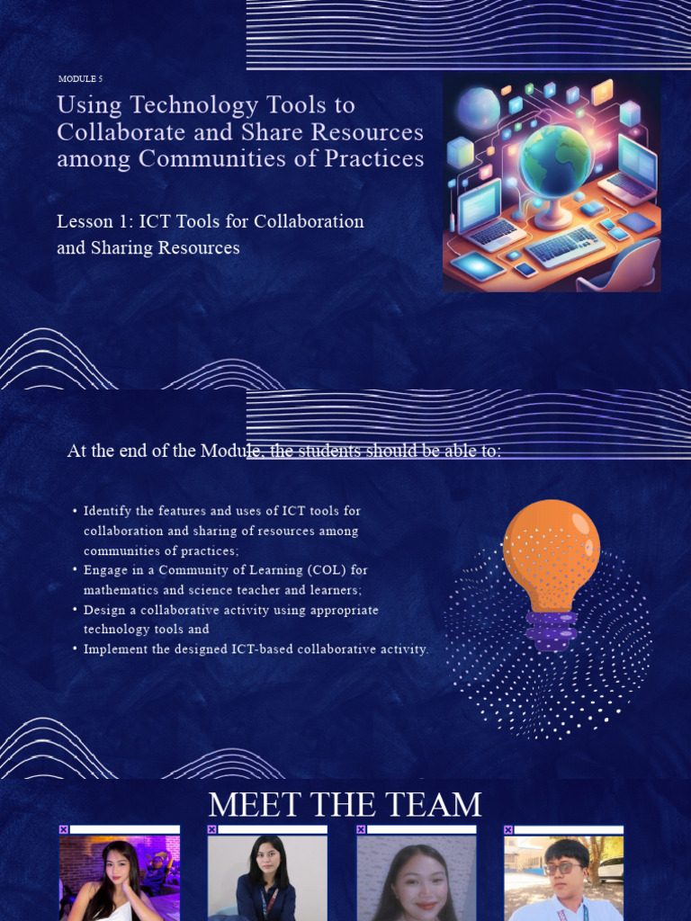 ICT Tools for Collaborative Learning | PDF | Learning | Educational Technology