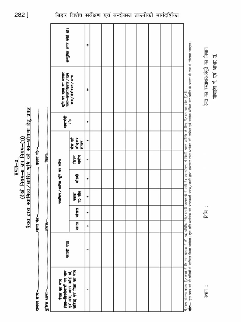 Prapatr 2 Form | PDF