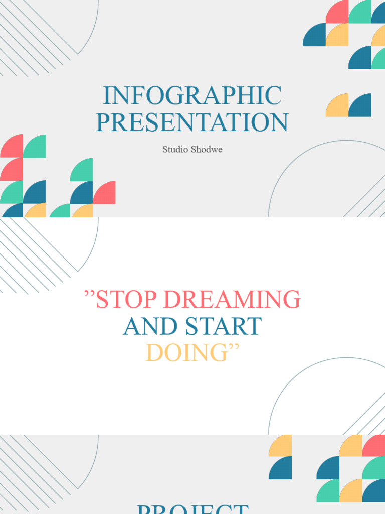 Colorful Modern Business Infographic Presentation | PDF