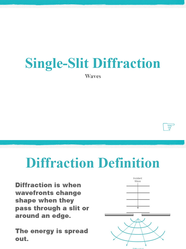 Understanding Single-Slit Diffraction | PDF | Science & Mathematics