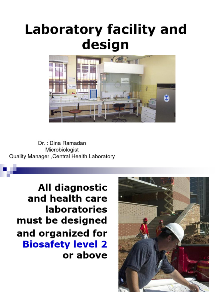 Lab Facility And Design Pdf Laboratories Safety