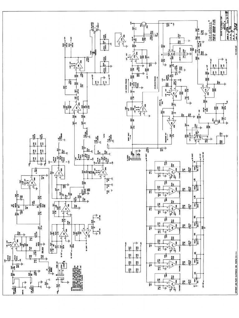 peavey_databass_schematic_and_service_bulletin | PDF