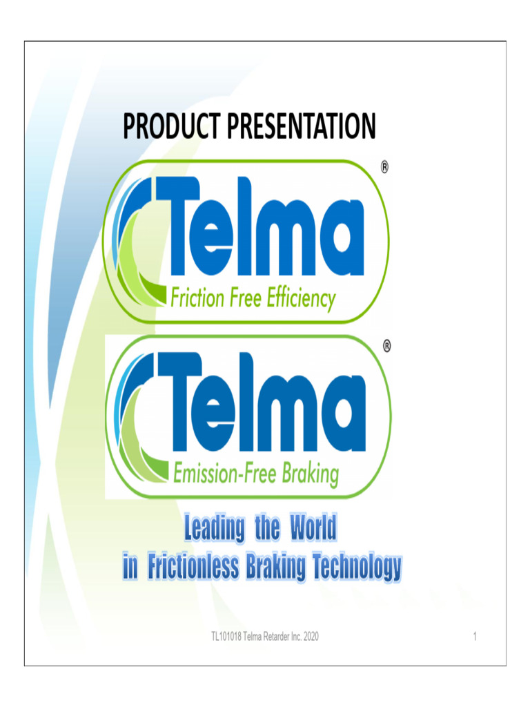 Telma Retarder System Overview | PDF | Brake | Anti Lock Braking System