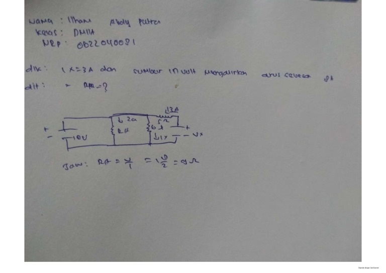 Dm2a Ilham Abdy Putra Tugas Teori Elda 2 | PDF