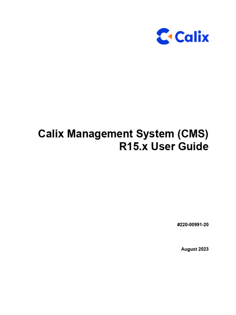 Cms | Download Free PDF | Computer Network | Radius