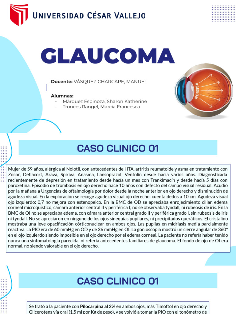 Glaucoma | PDF | Glaucoma | Ojo humano