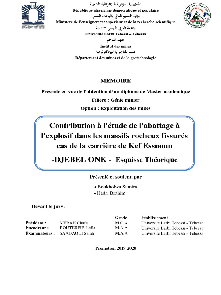 Memoire Final | PDF | Module de Young | Élasticité (Physique)
