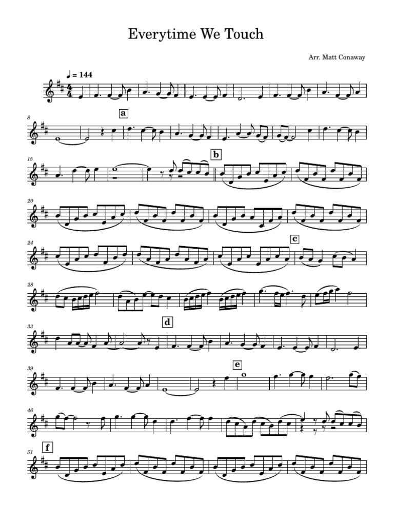 Everytime We Touch | PDF