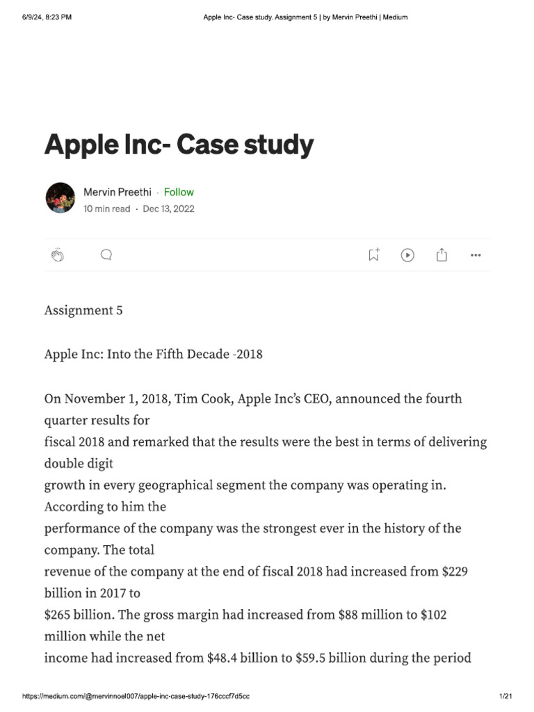 Apple Case | PDF
