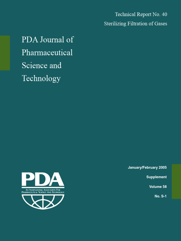 PDA_TR40_2005 | PDF | Filtration | Sterilization (Microbiology)