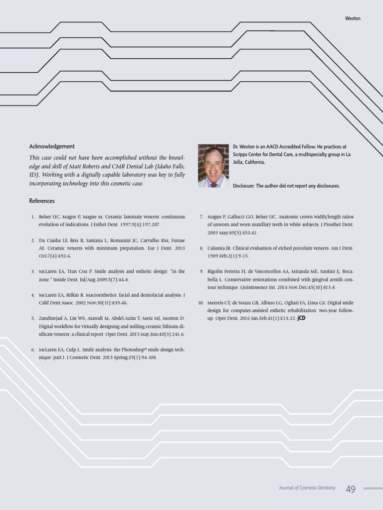 Thickness Measuring Splint A Device For Control and Precision in Tooth ...