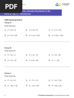 Math Handout (Basic Algebra Rules) PDF | PDF | Multiplication | Numbers